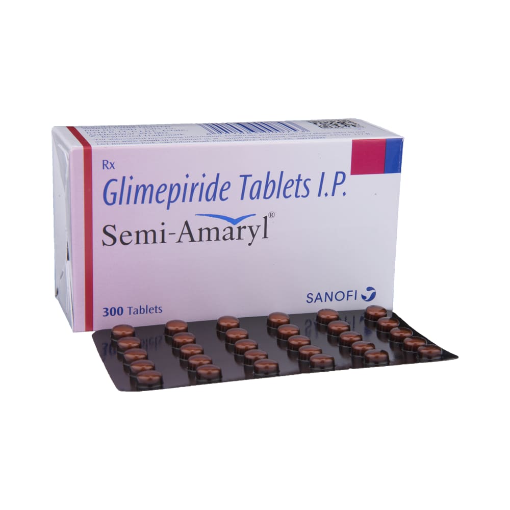 Shop Semi-Amaryl Tablet-30 tablets | Medzme