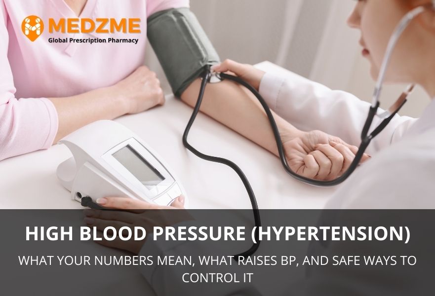 High Blood Pressure (Hypertension) Guide: Symptoms, Causes & Treatment
